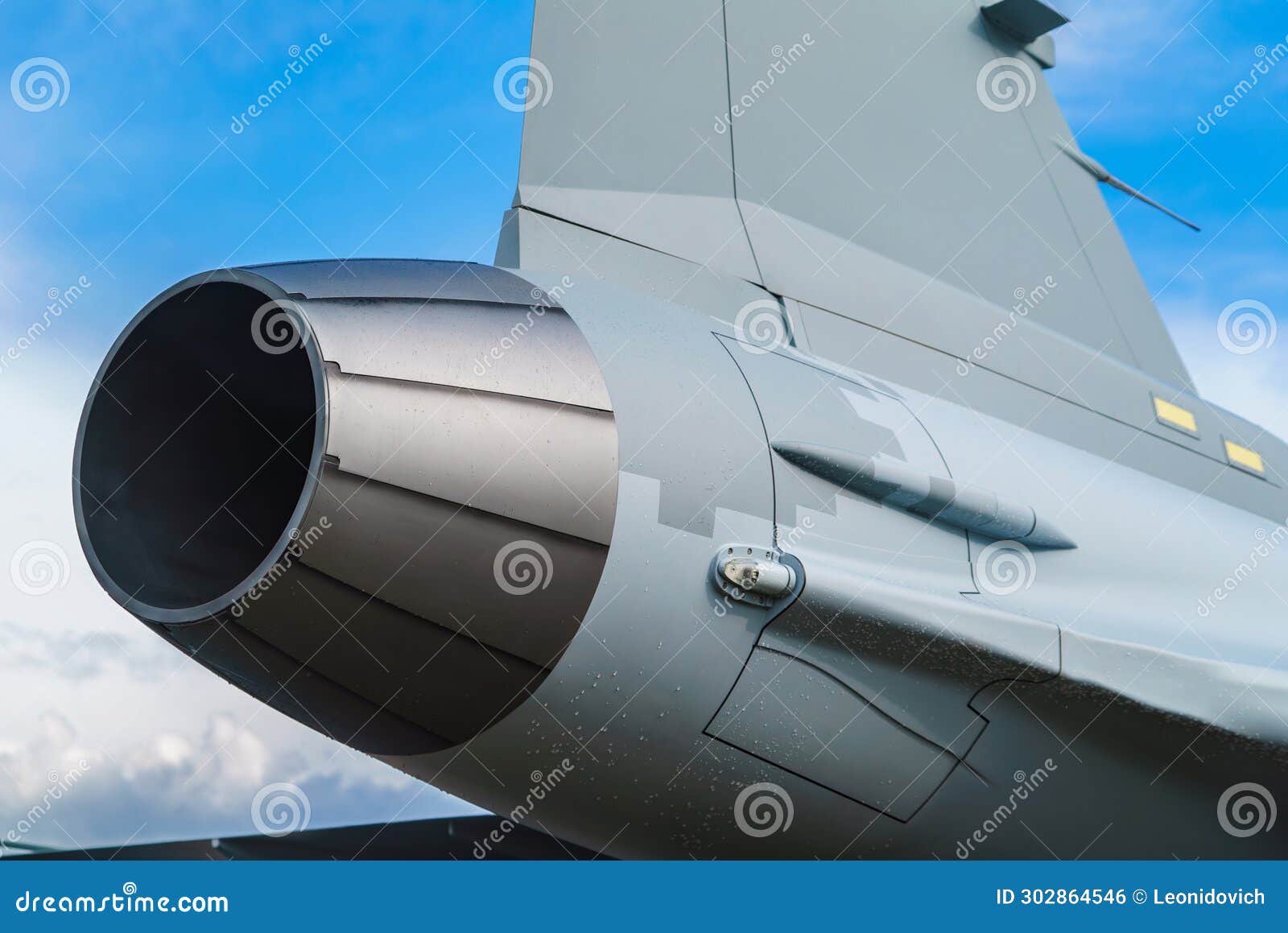 Military Aircraft Nozzle_00713 Stock Photo - Image of mechanism ...