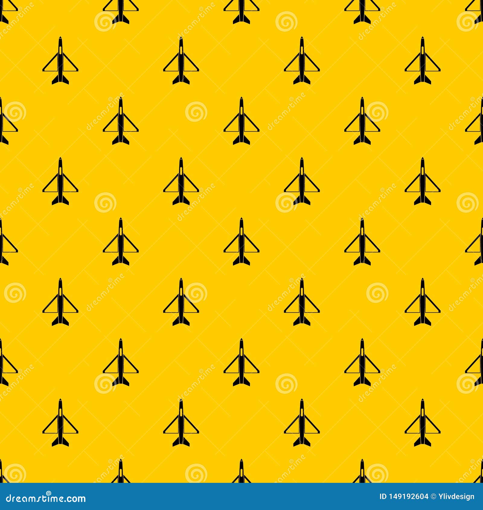 Military Aircraft Pattern Vector Stock Vector - Illustration of airline ...