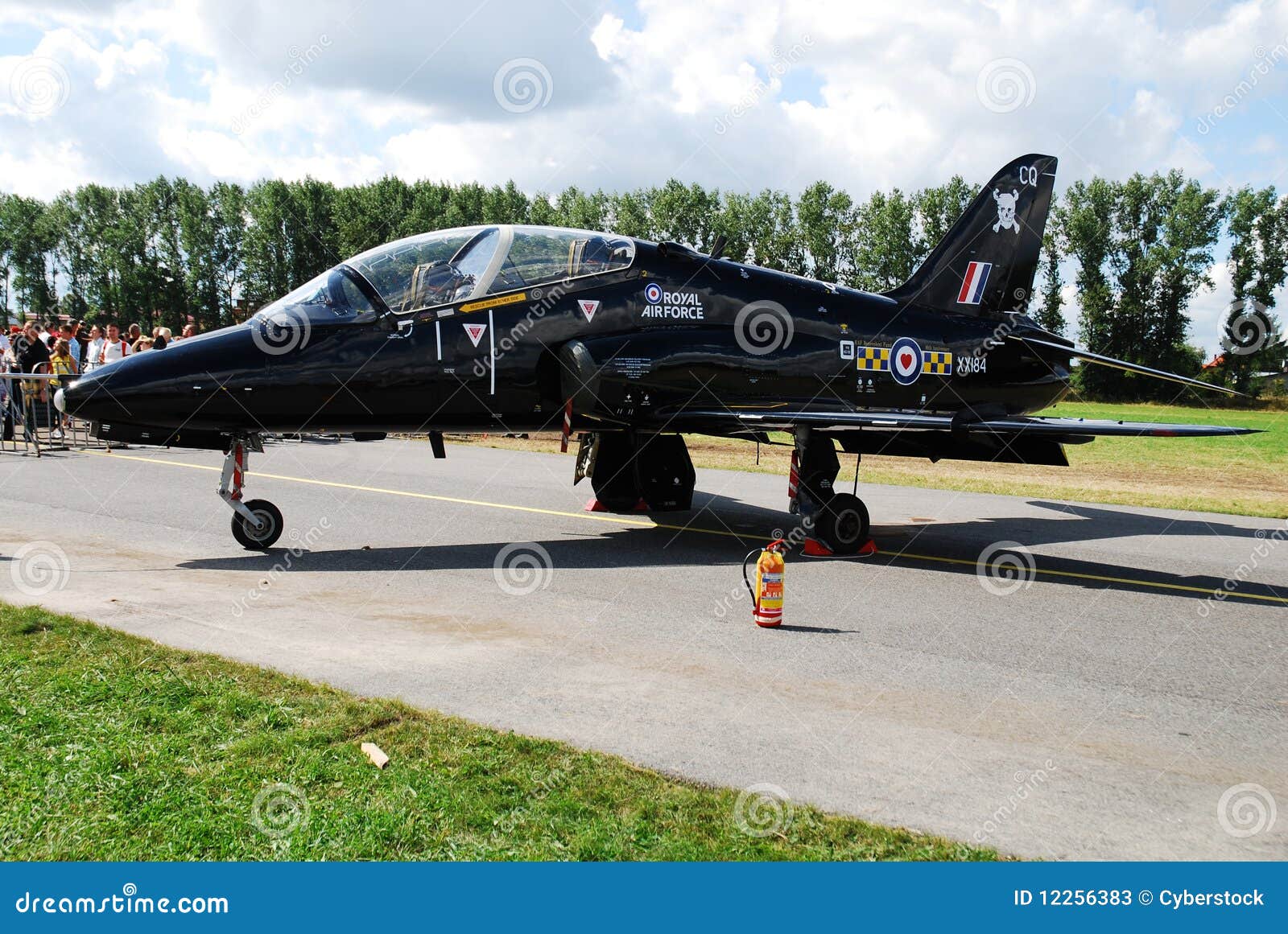 Military airplane Hawk editorial stock photo. Image of radom - 12256383