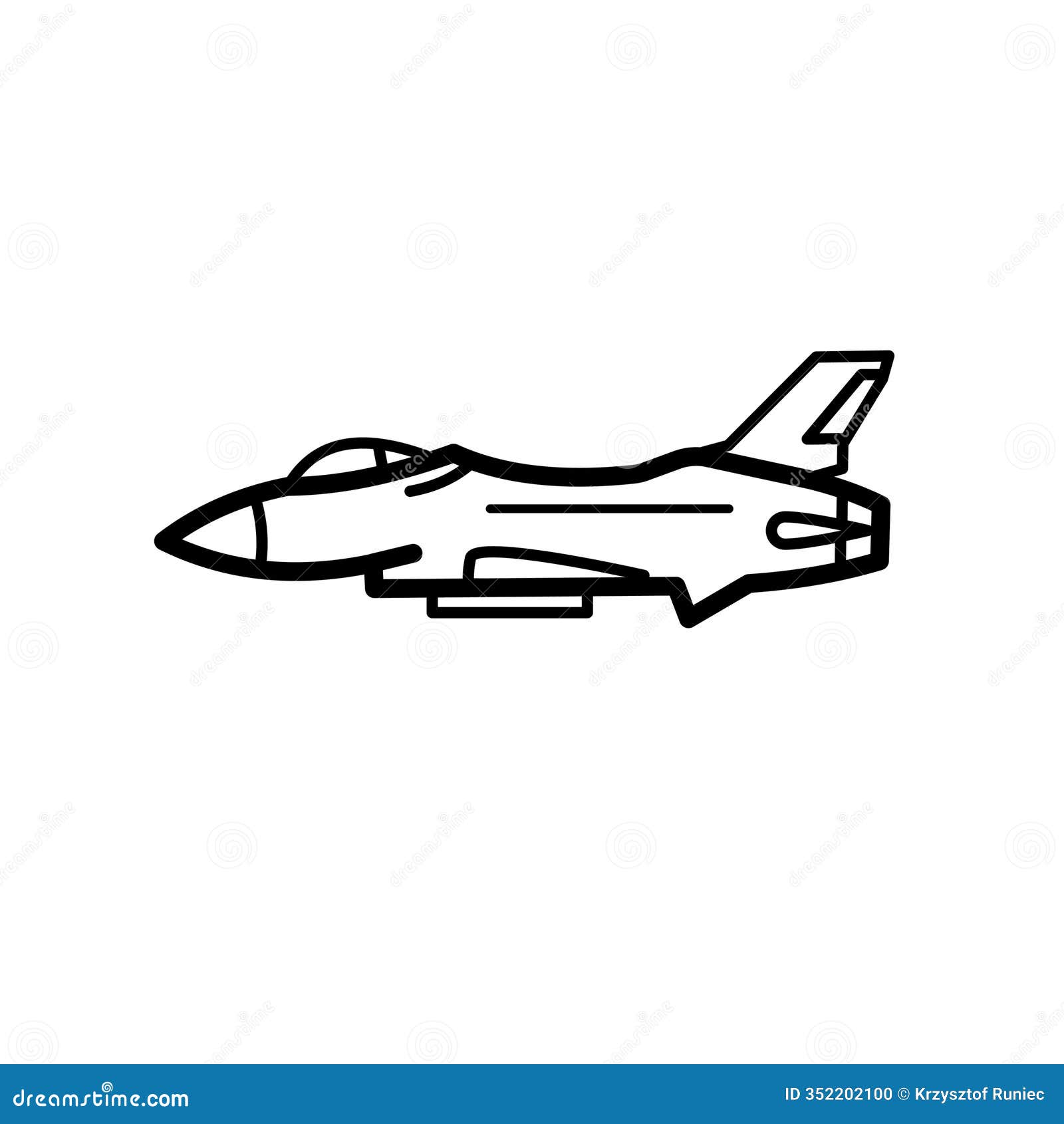 Military Airplane Icon Vector Stock Illustration - Illustration of ...
