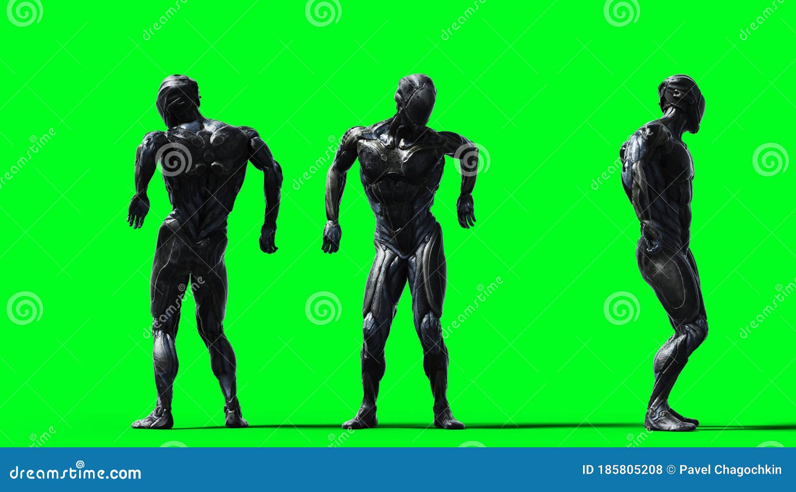 Set Of Alien Soldier In Battle Helmet And Paratrooper Beret. Design ...