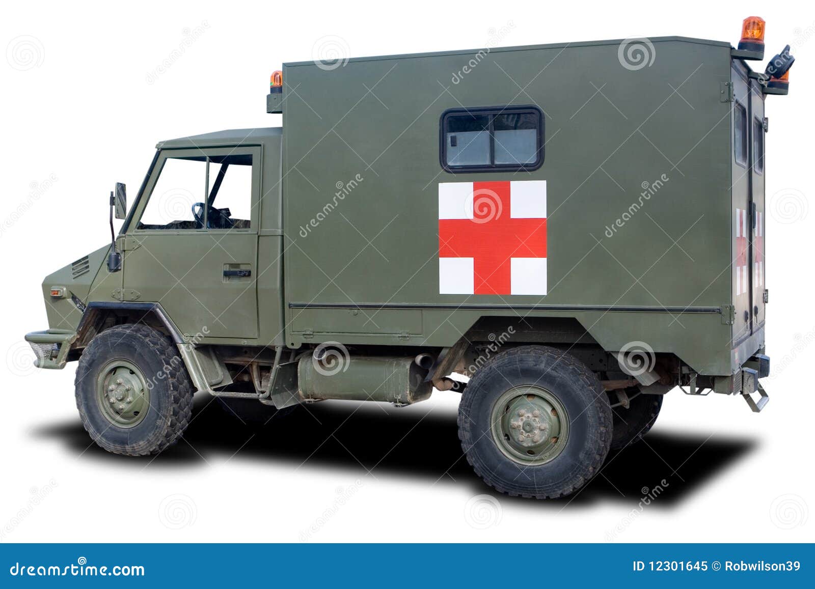 Old, Military Ambulance, Field Hospital Truck. Editorial Image ...
