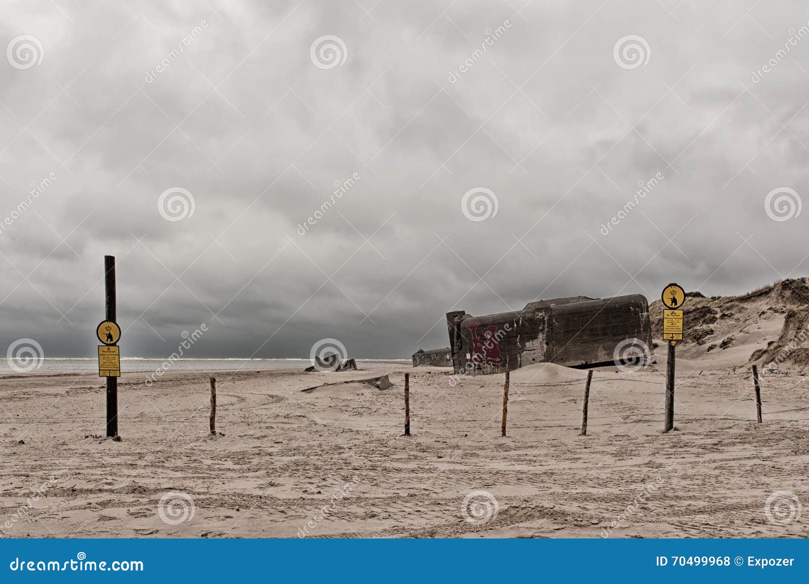 Military Beach.People Sunbathe.The Cannon Of World War II On The ...