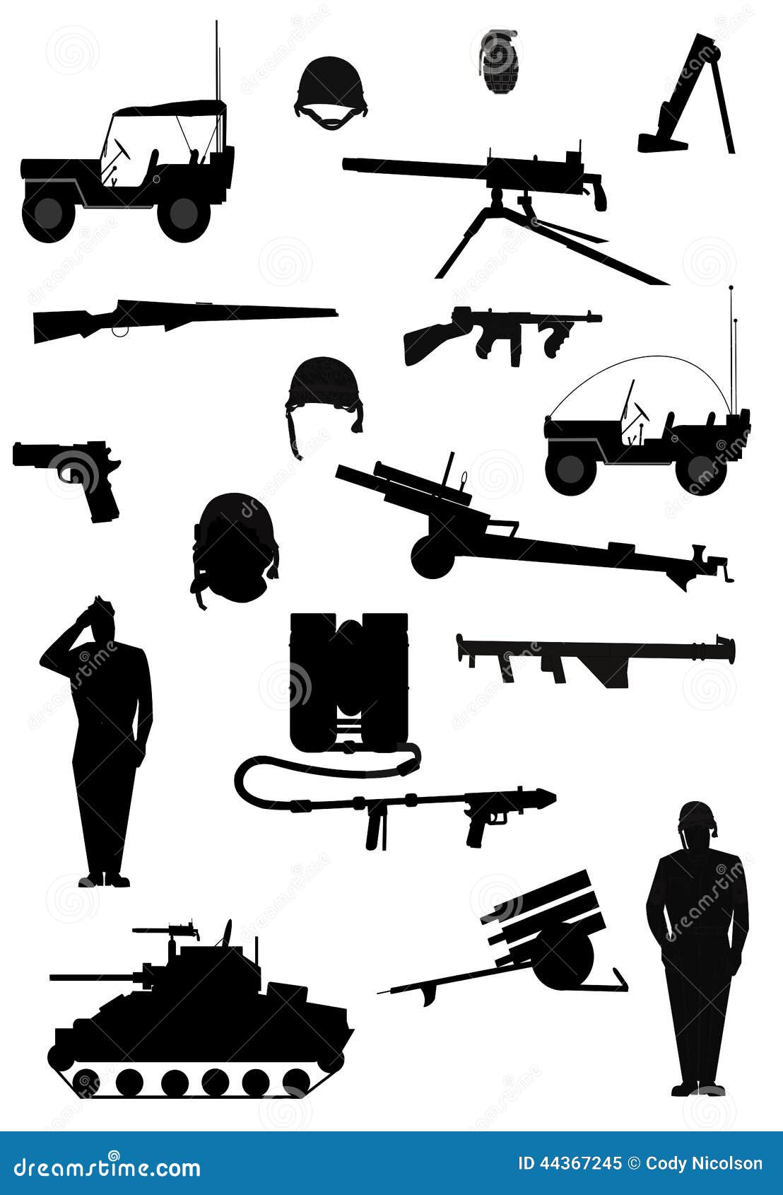 Military armaments stock illustration. Illustration of helmut - 44367245