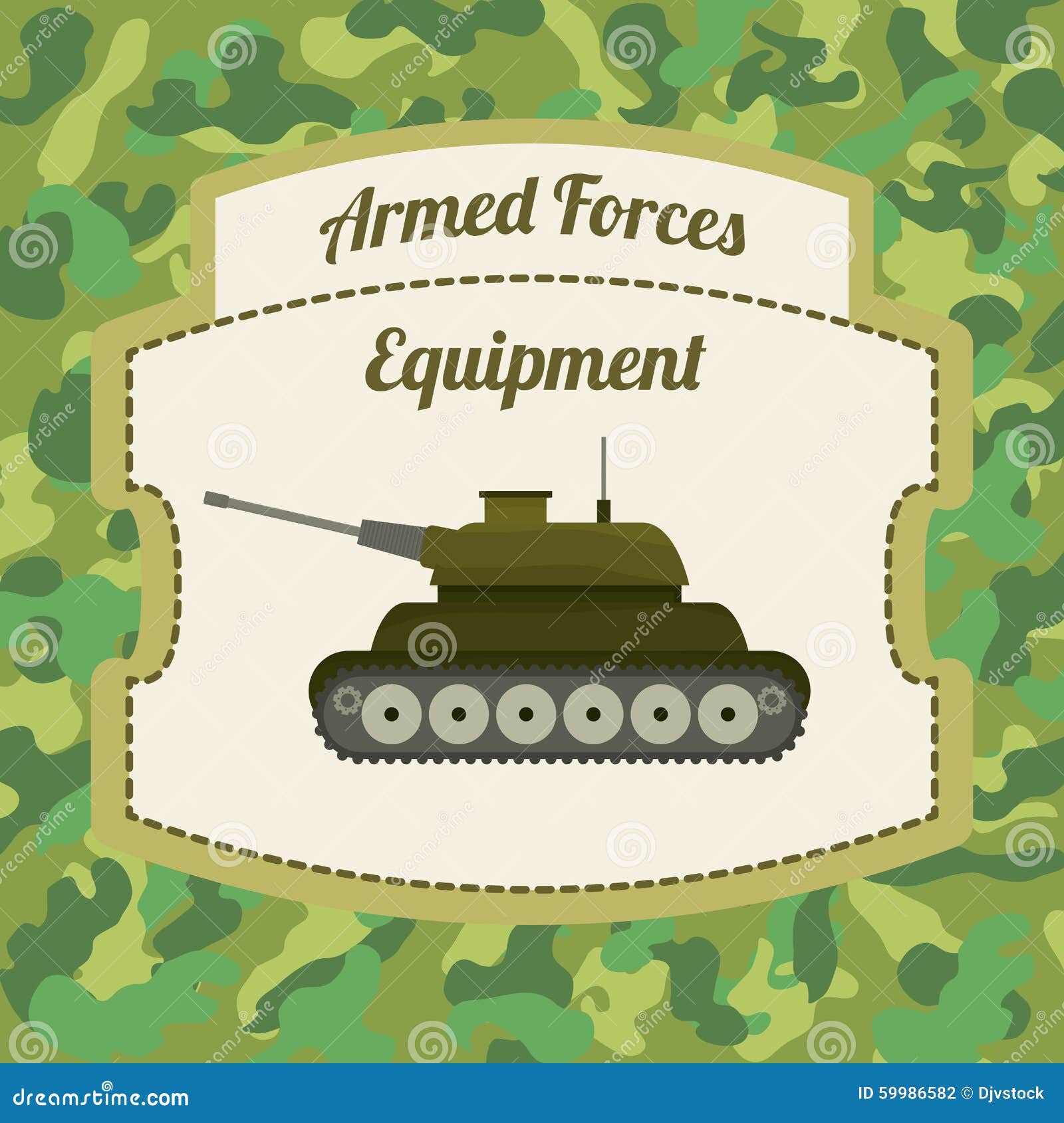 Military Armed Forces Design Stock Vector - Illustration of equipment ...
