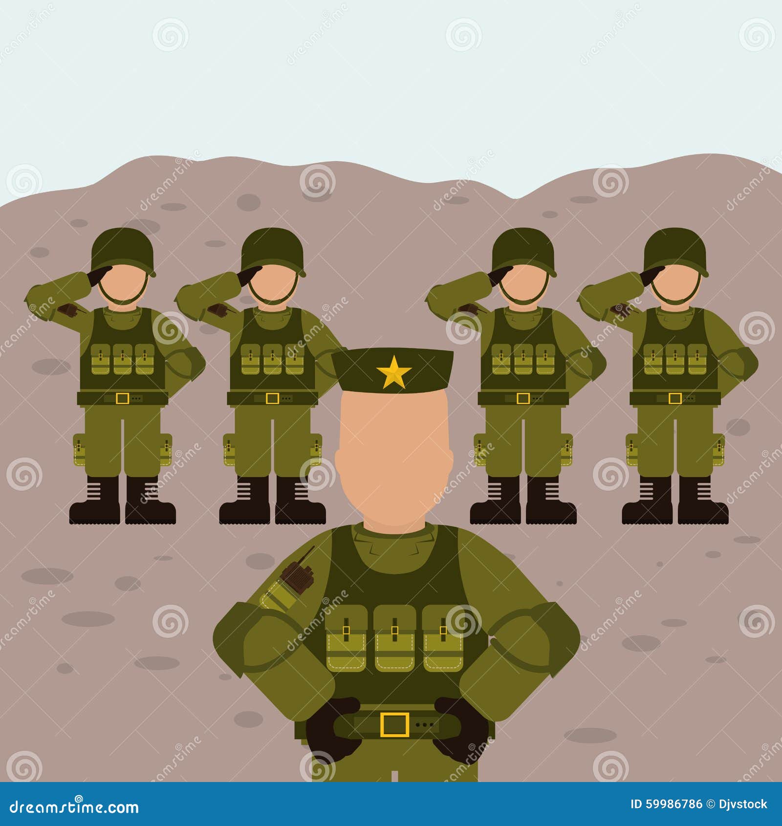 Military Armed Forces Design Stock Vector - Illustration of background ...