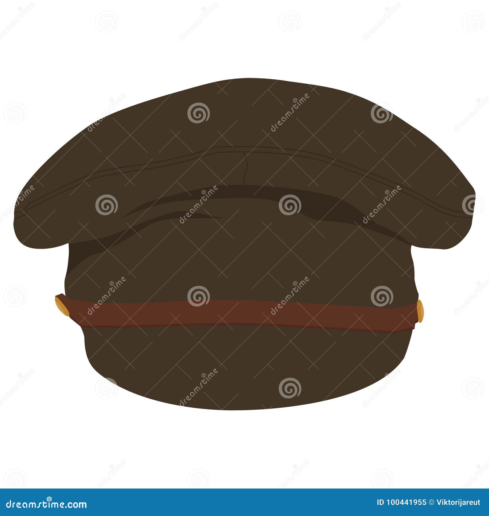 Military army hat stock illustration. Illustration of force - 100441955