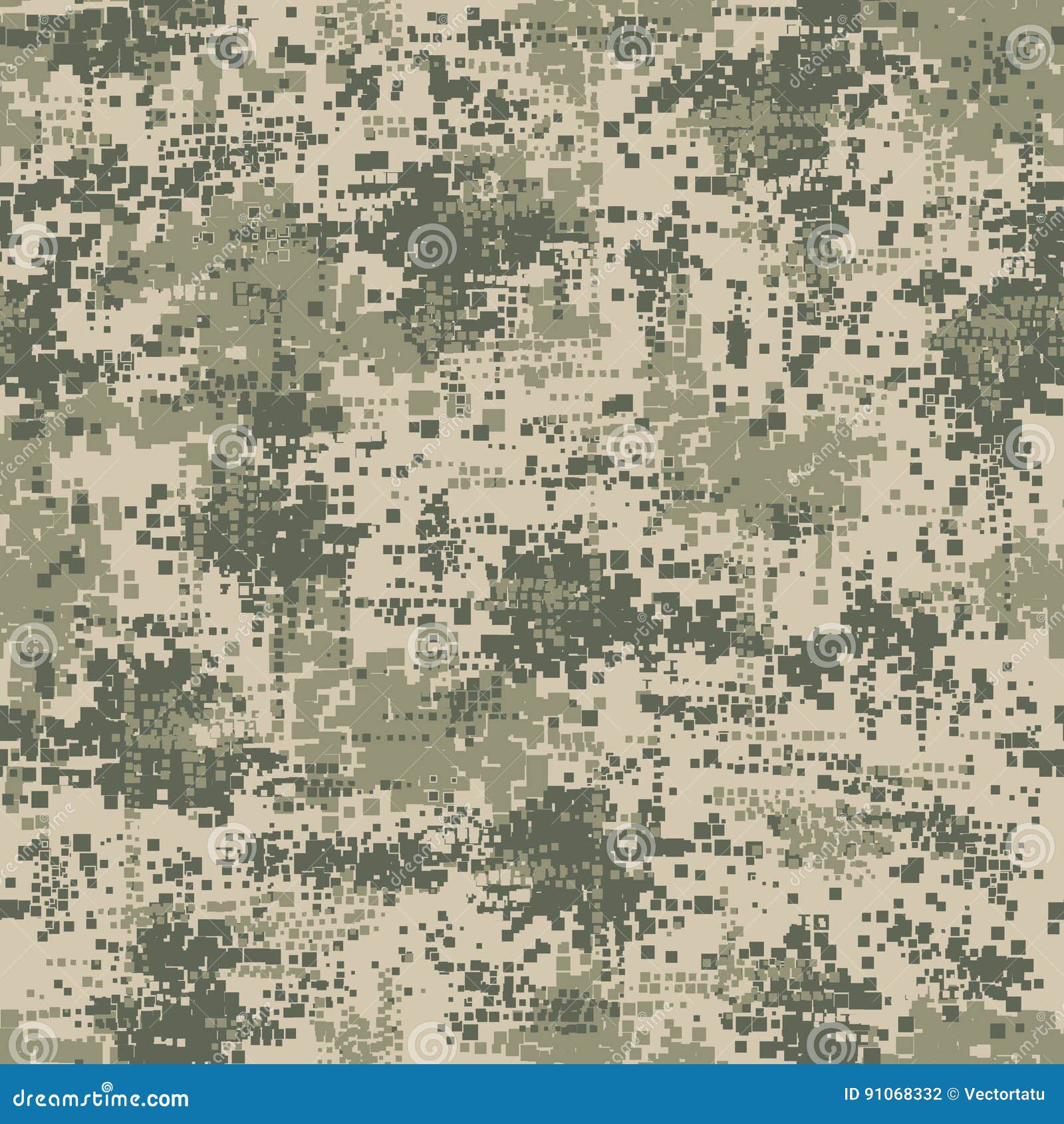 Military Pixel Camo Background. Vector Illustration | CartoonDealer.com ...