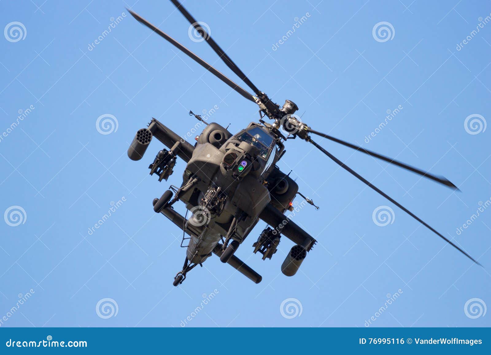 Military attack helicopter stock photo. Image of force - 76995116