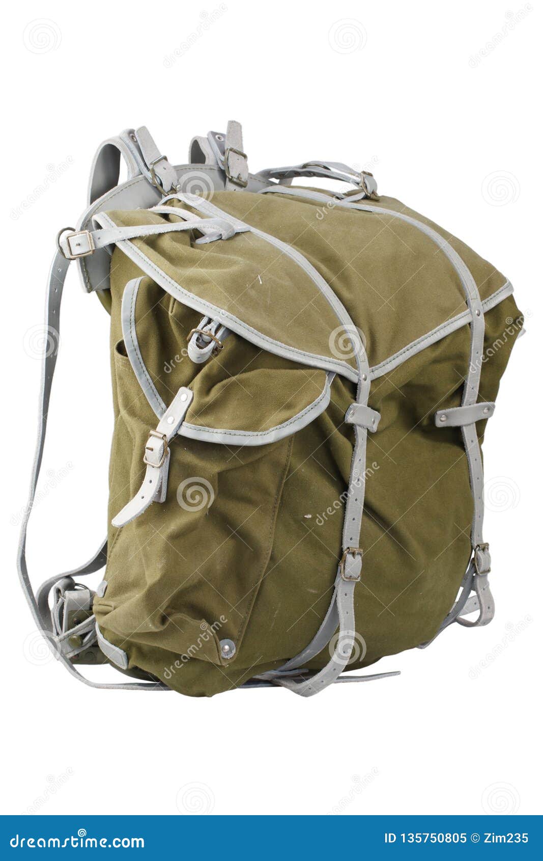 Military backpack stock image. Image of military, army - 135750805
