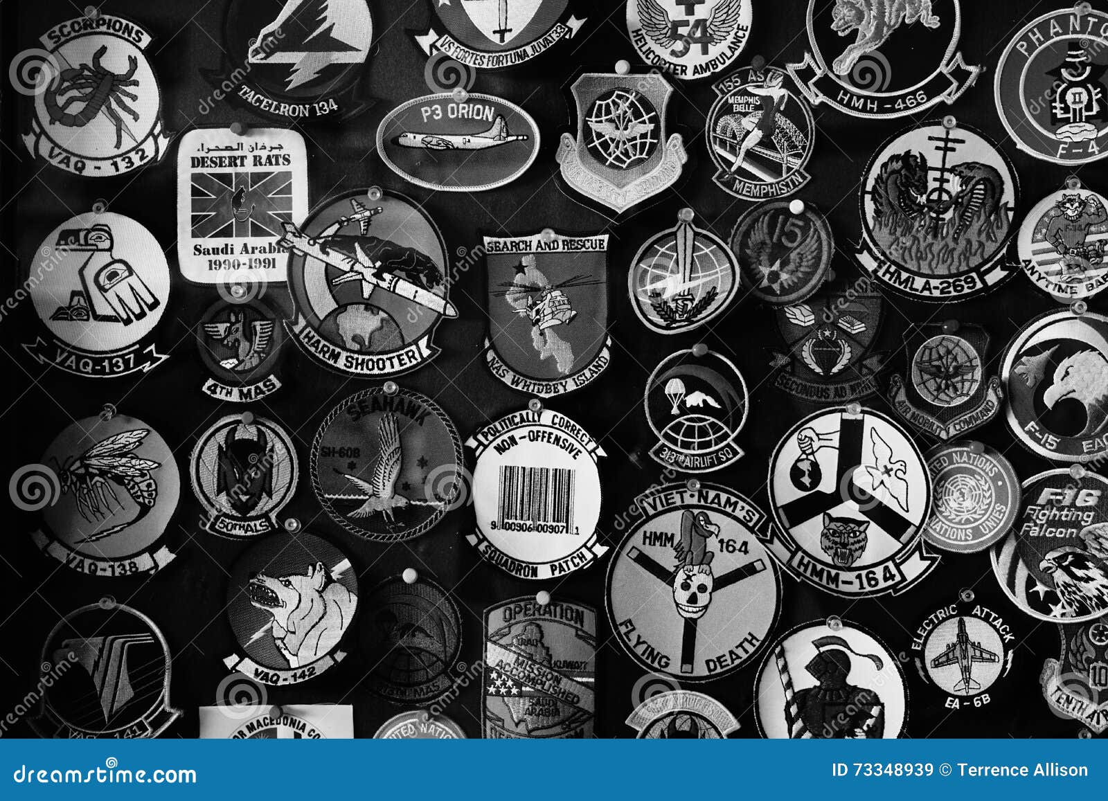 Military badges editorial stock image. Image of wall - 73348939
