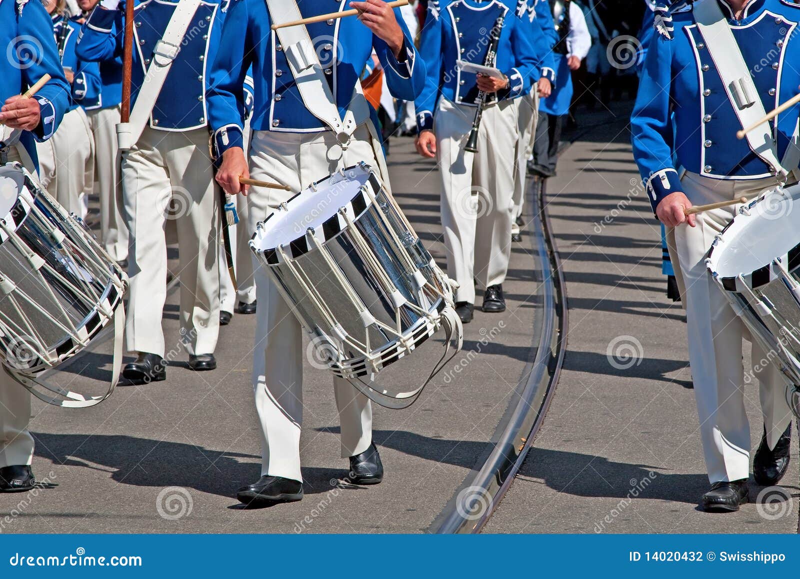Military band stock photo. Image of spirit, sound, beat - 14020432