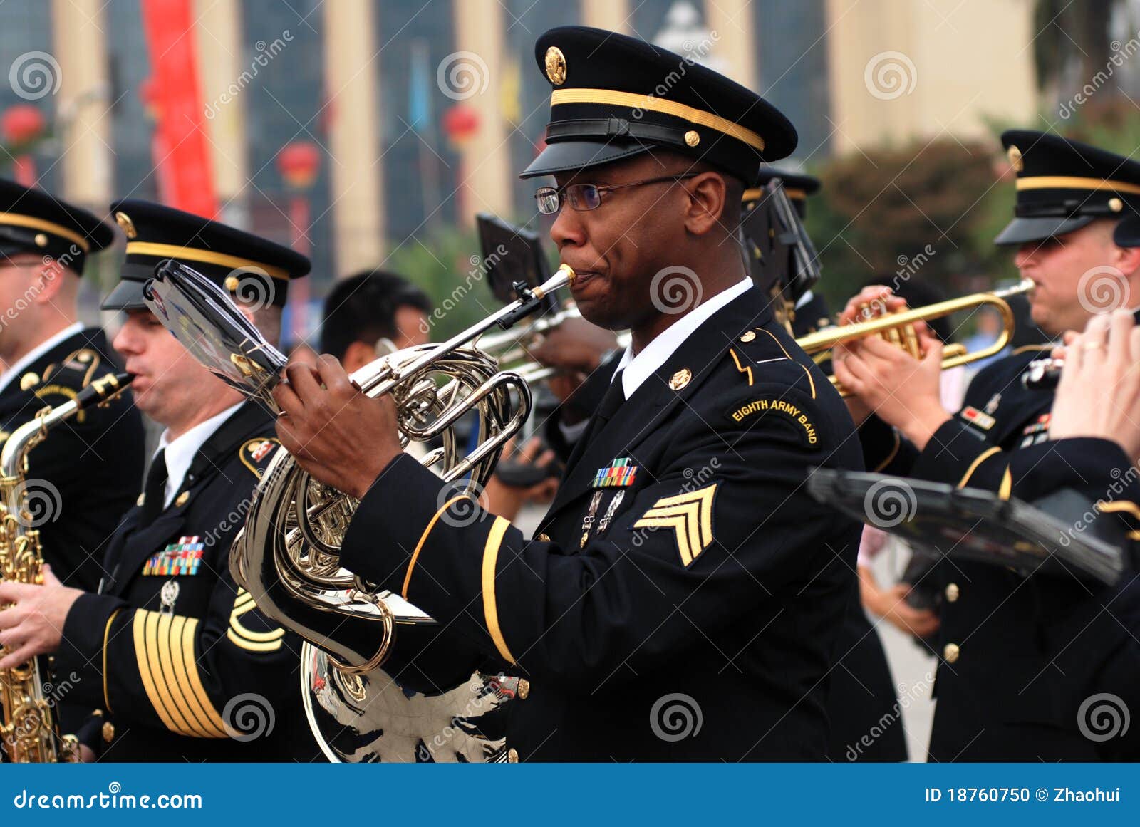 Military band editorial image. Image of nanchang, tourism - 18760750