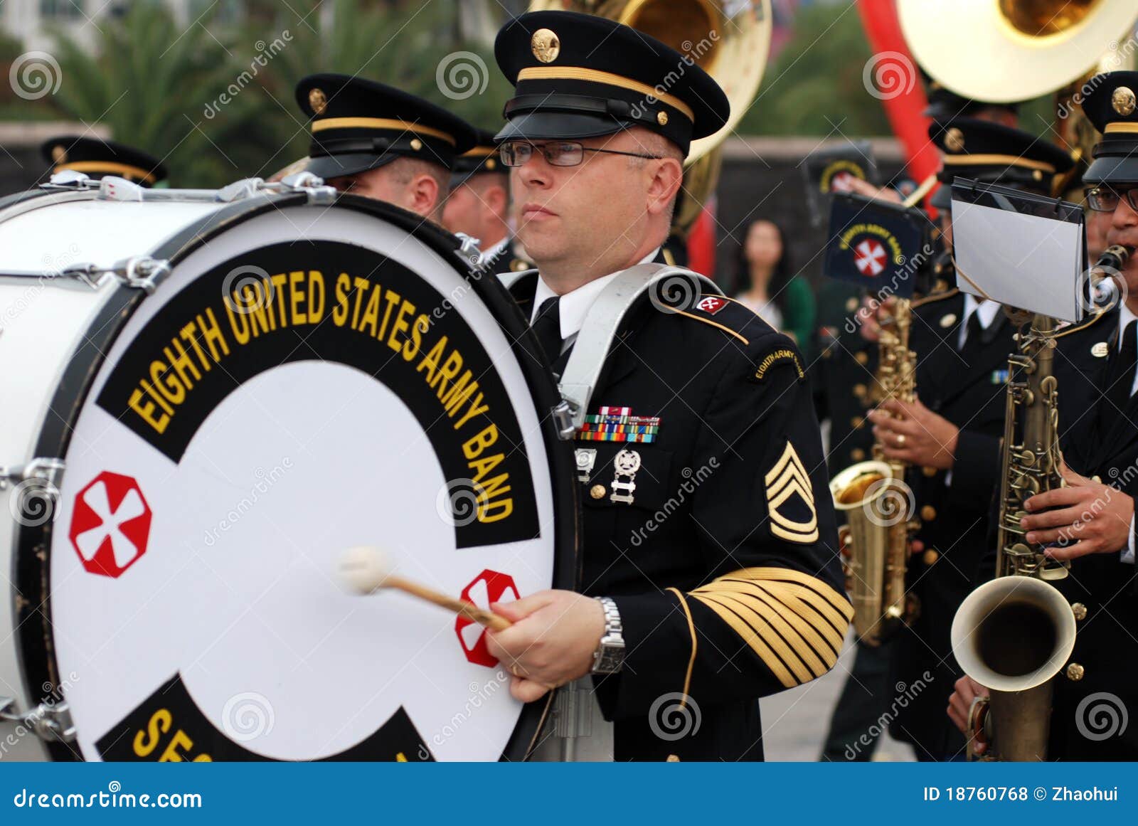 Military band editorial stock photo. Image of music, melody - 18760768