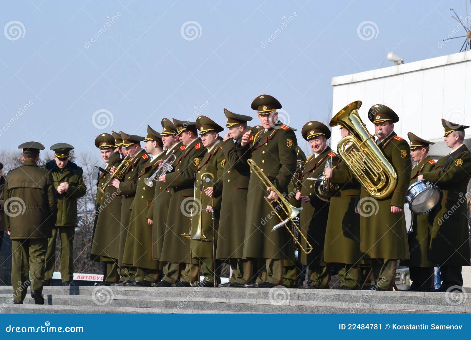 Military band editorial photo. Image of sound, music - 22484781