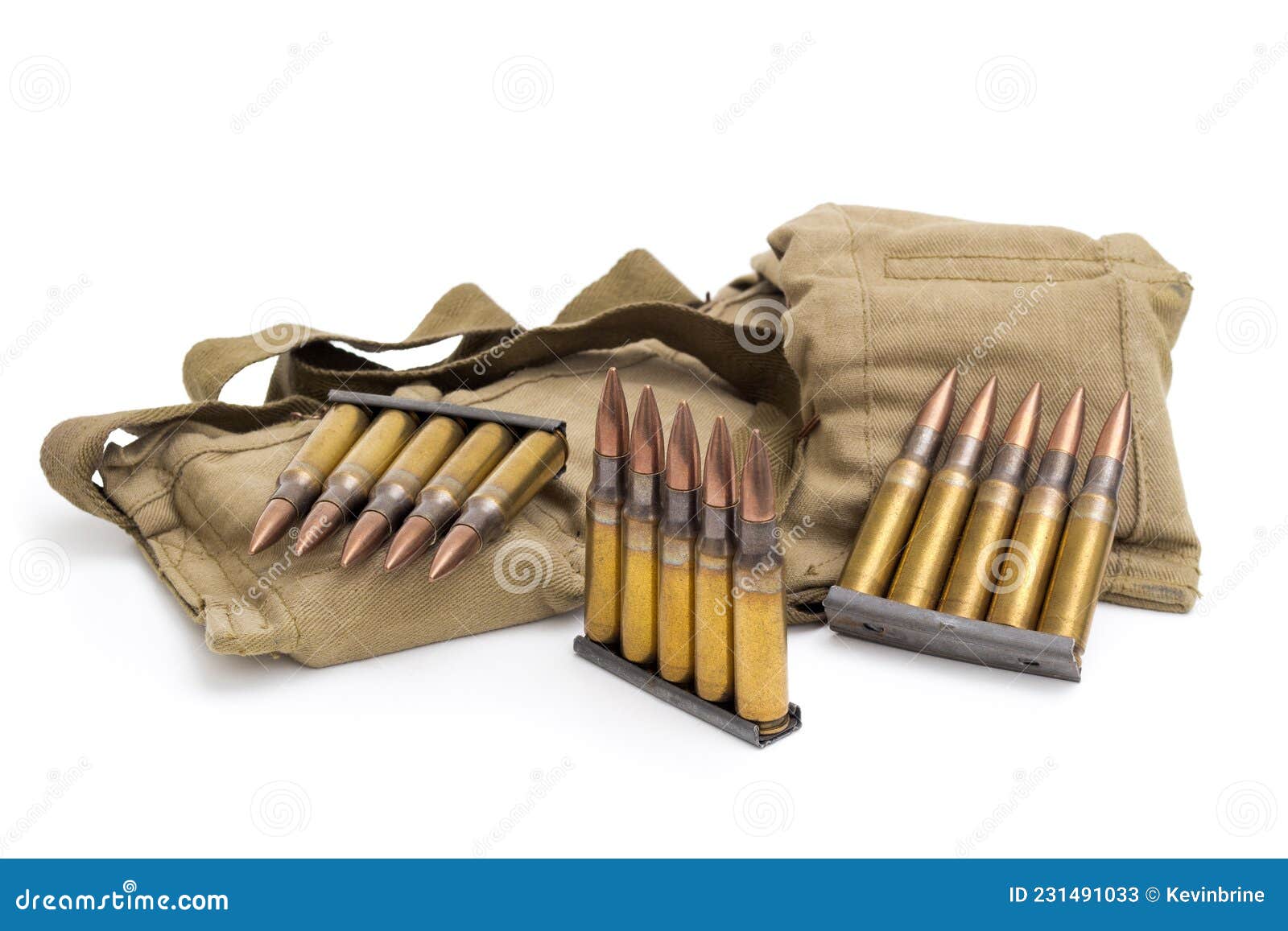 Military Bandolier stock image. Image of shell, nato - 231491033