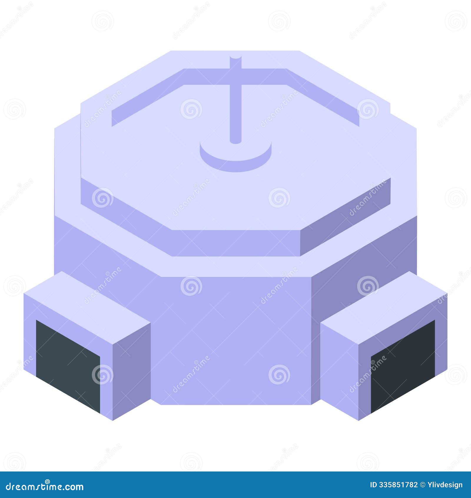 Military Base with Antenna is Communicating with Army Forces Stock ...