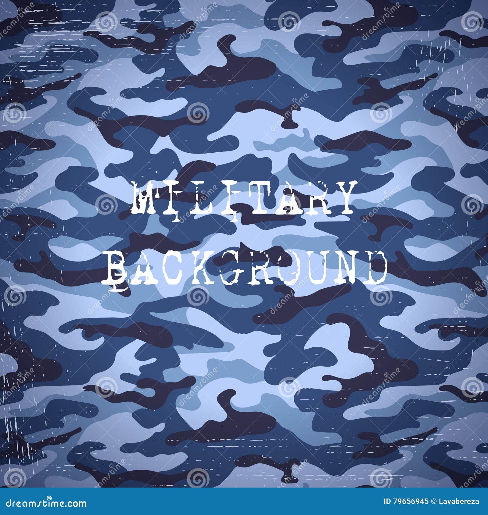 Military Blue Background, Vector Illustration Stock Vector ...