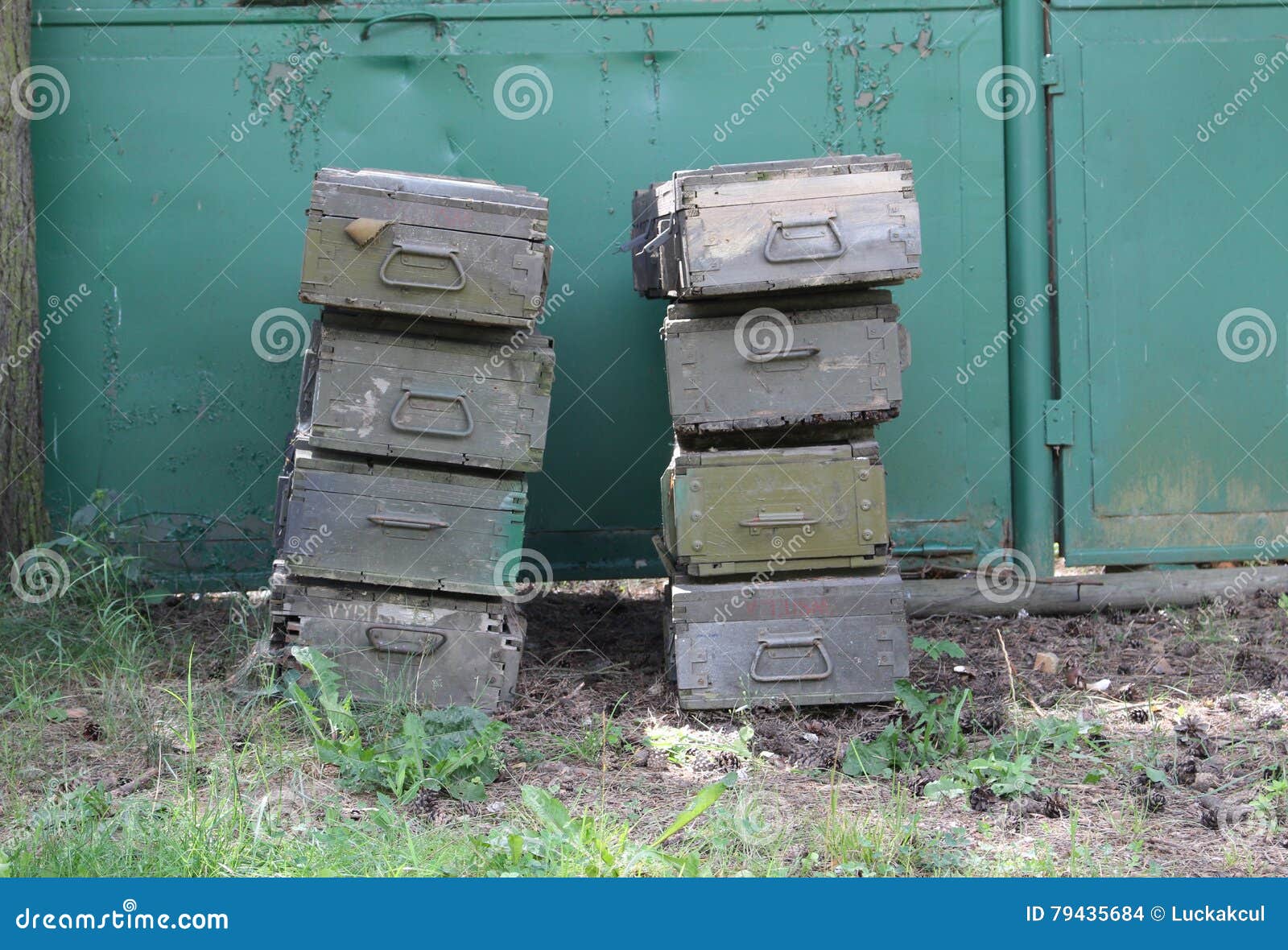 Military boxes stock photo. Image of boxes, weaponry - 79435684