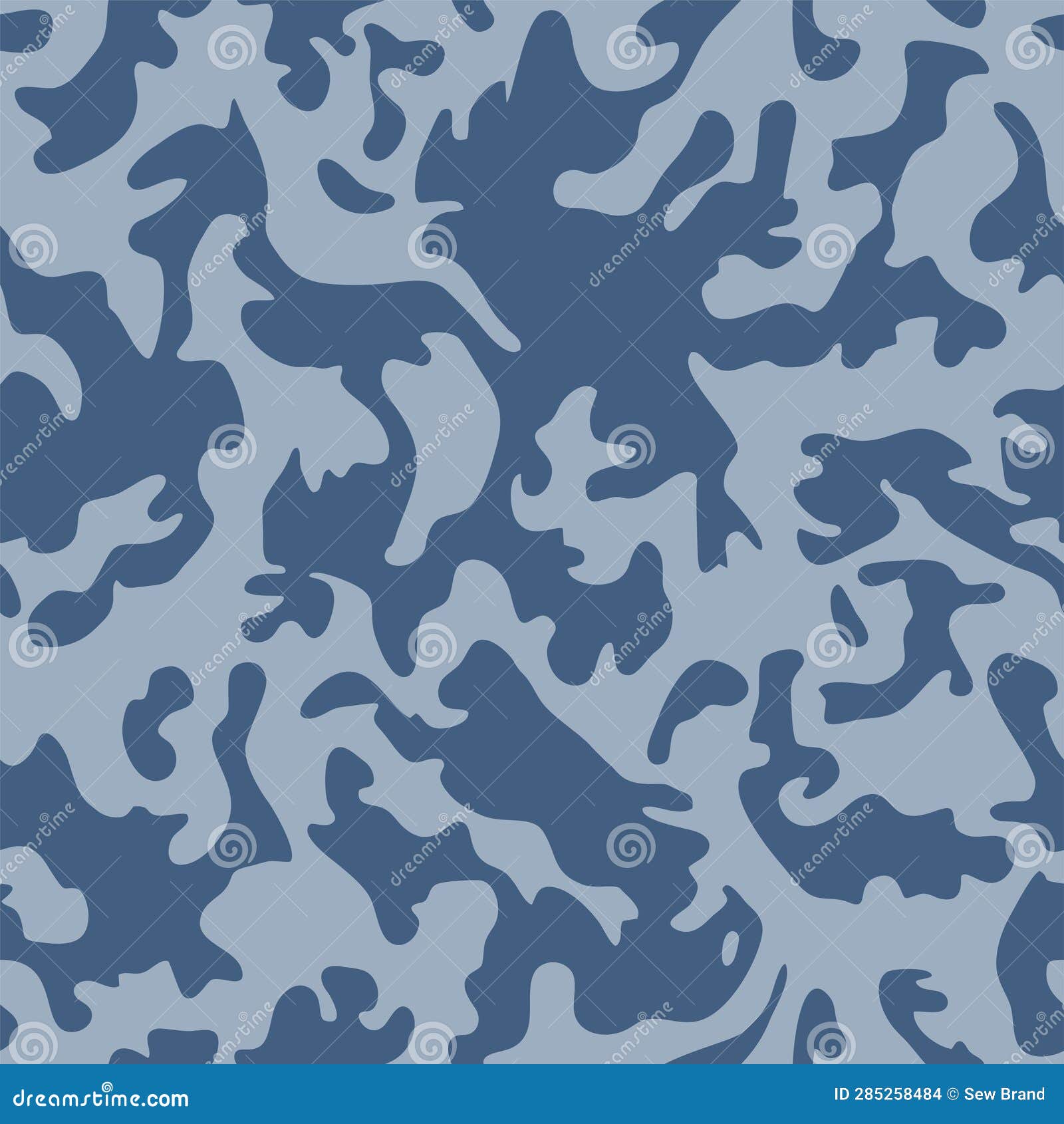 Military Camo Repeating Pattern Stock Vector - Illustration of ...