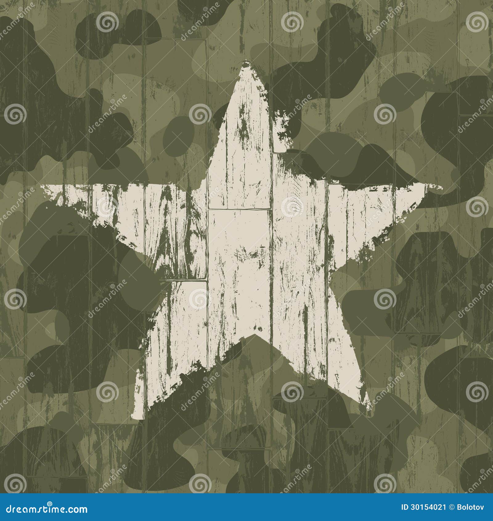 Military Star Clipart