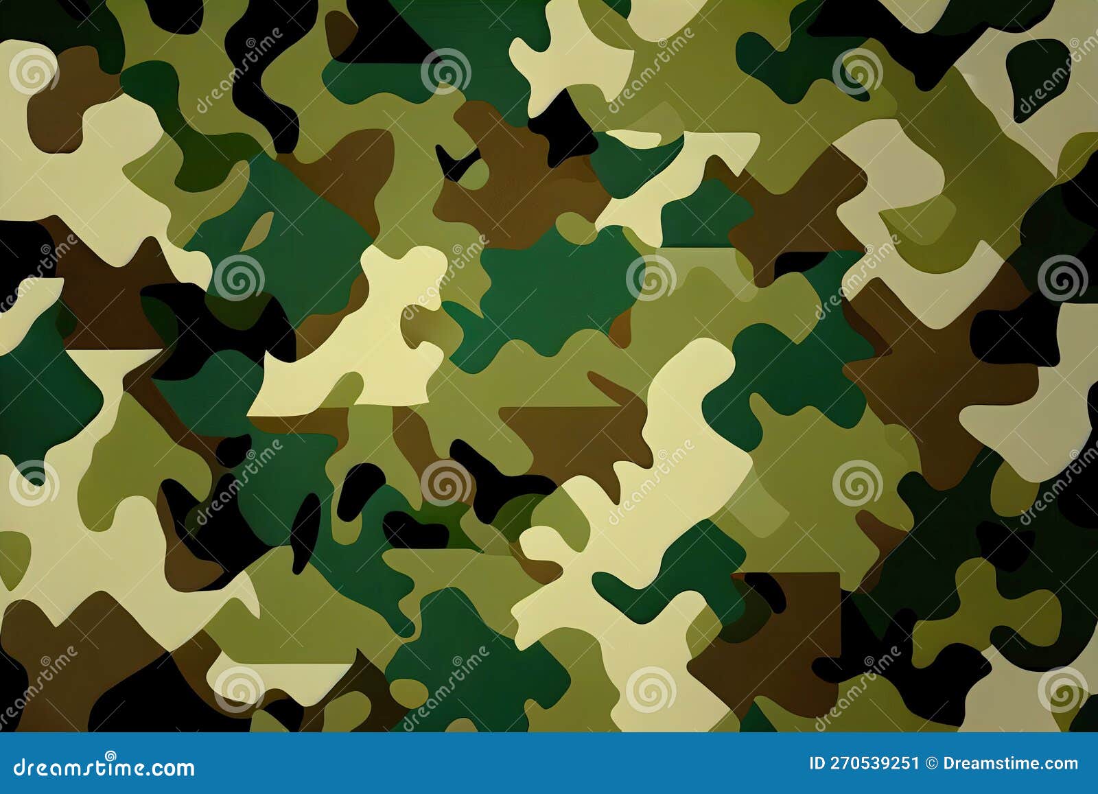 Military Camouflage Pattern or Camo Color Background Stock Image ...