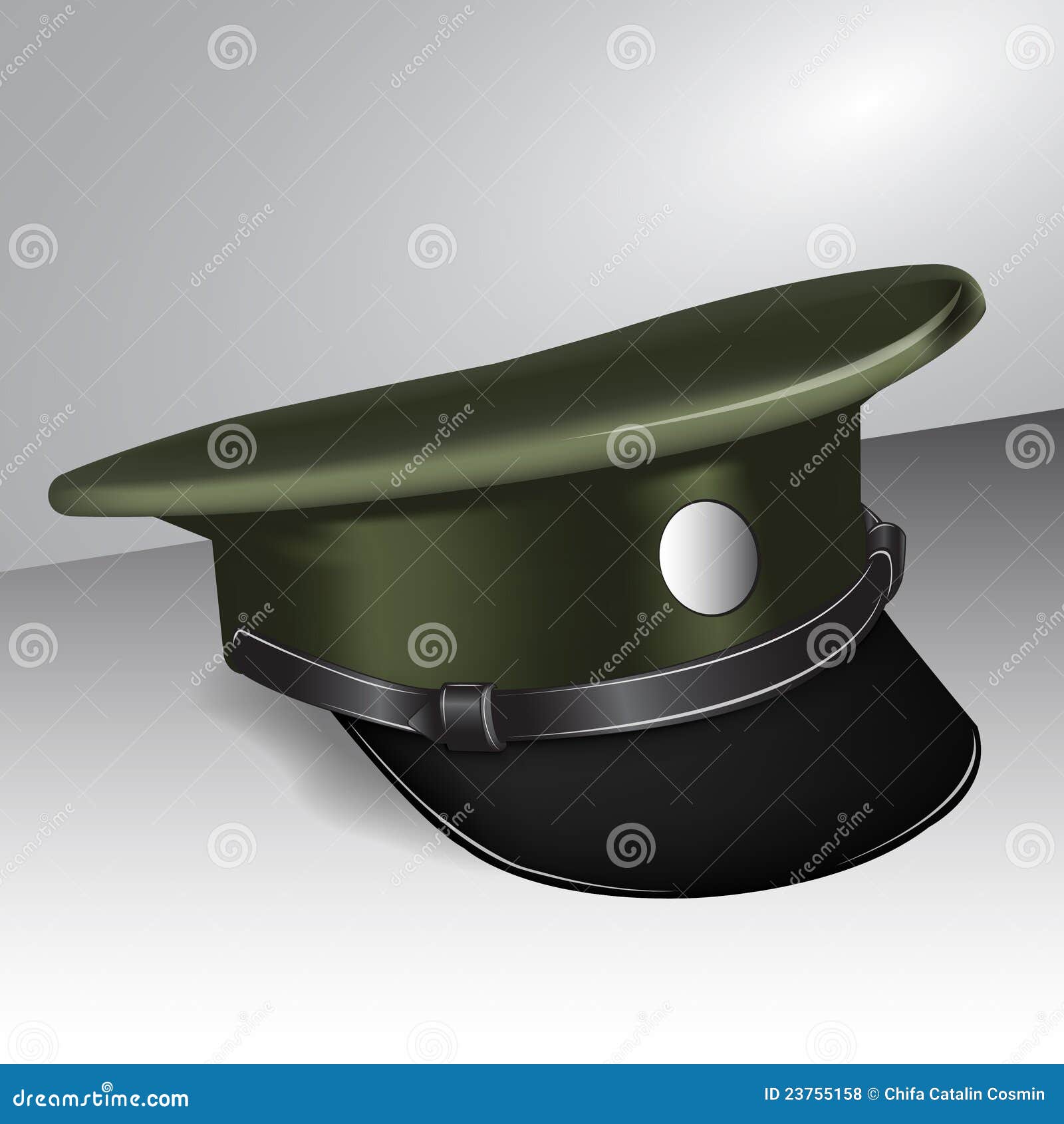 Army General Hat Cartoon