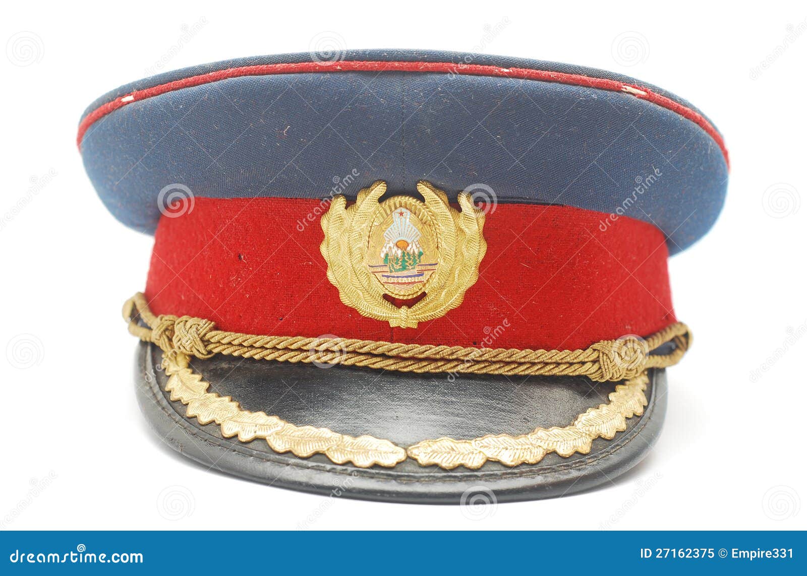 Military cap stock image. Image of army, uniform, service - 27162375