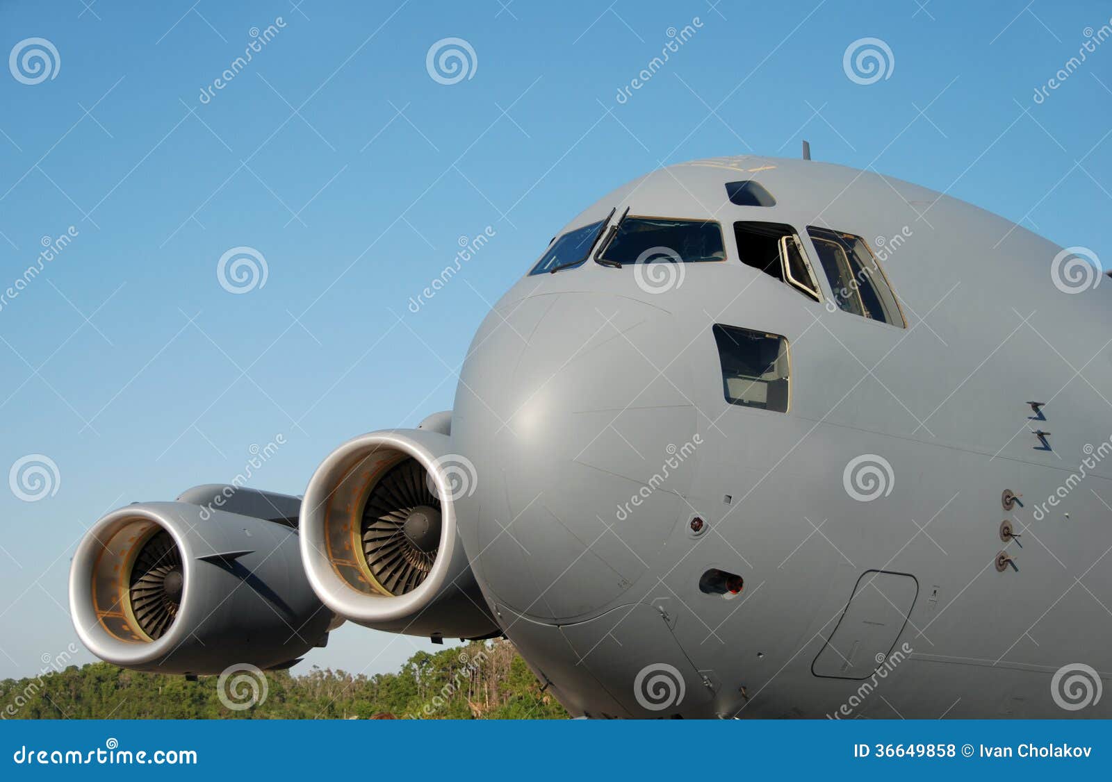 Military cargo airplane stock photo. Image of airplane - 36649858