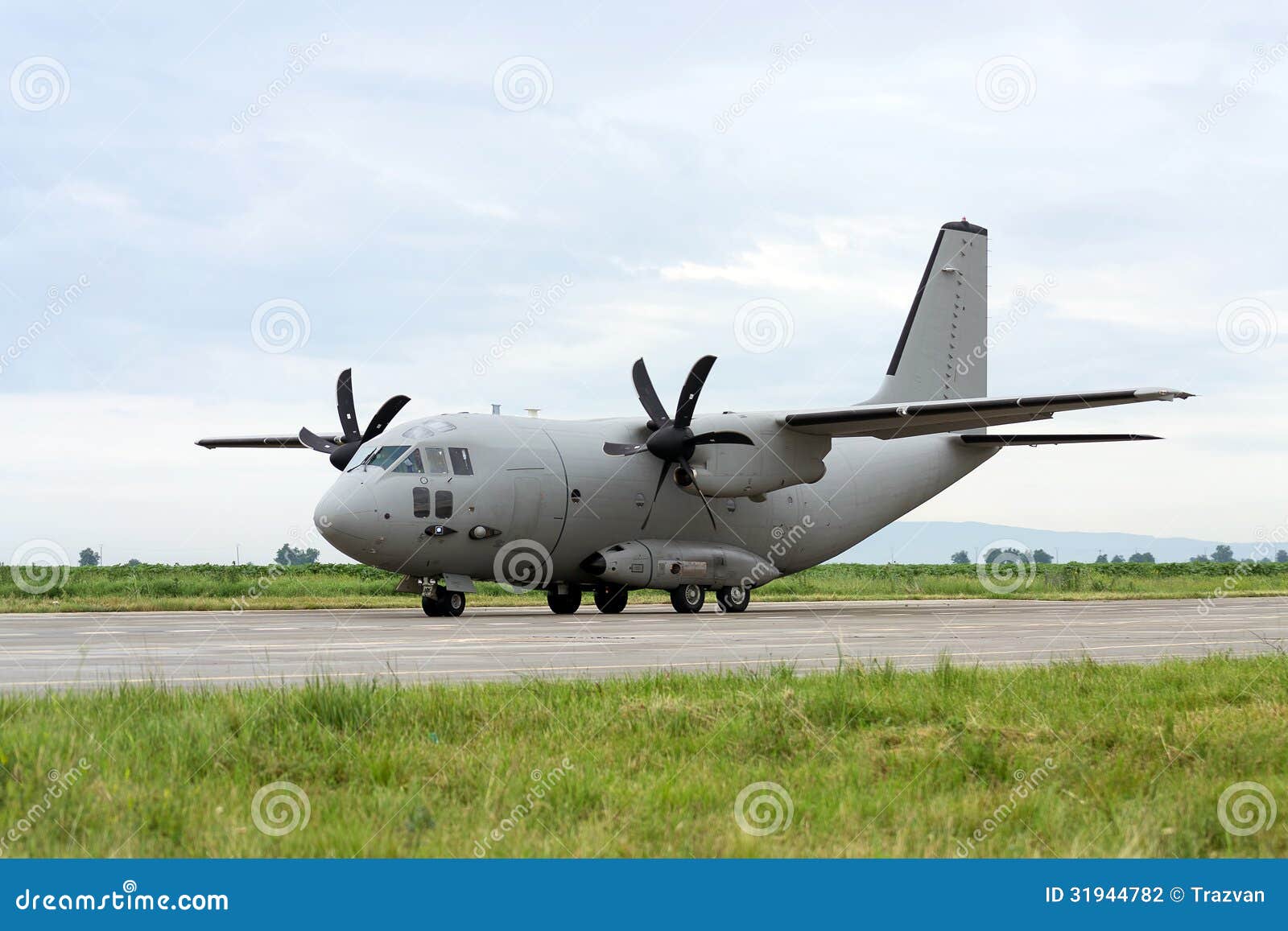 Military cargo plane stock photo. Image of aircraft, aeronautics - 31944782
