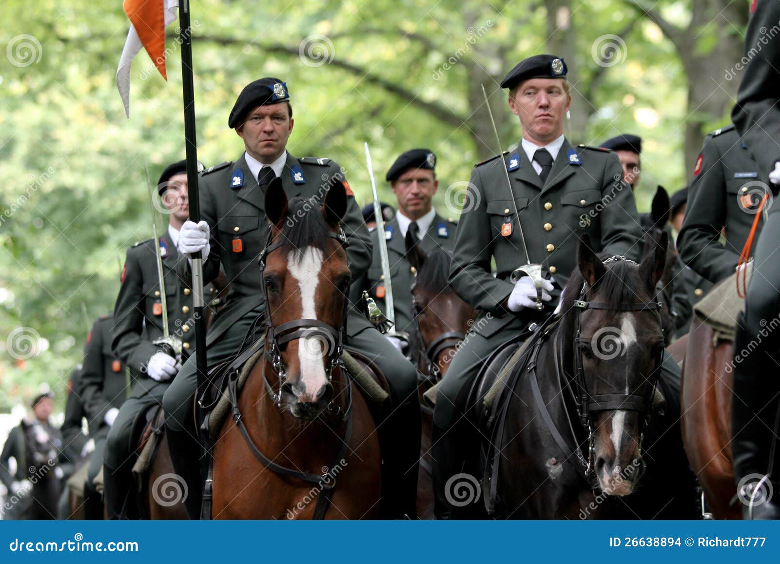 Military Ceremony - the Netherlands Editorial Stock Image - Image of ...