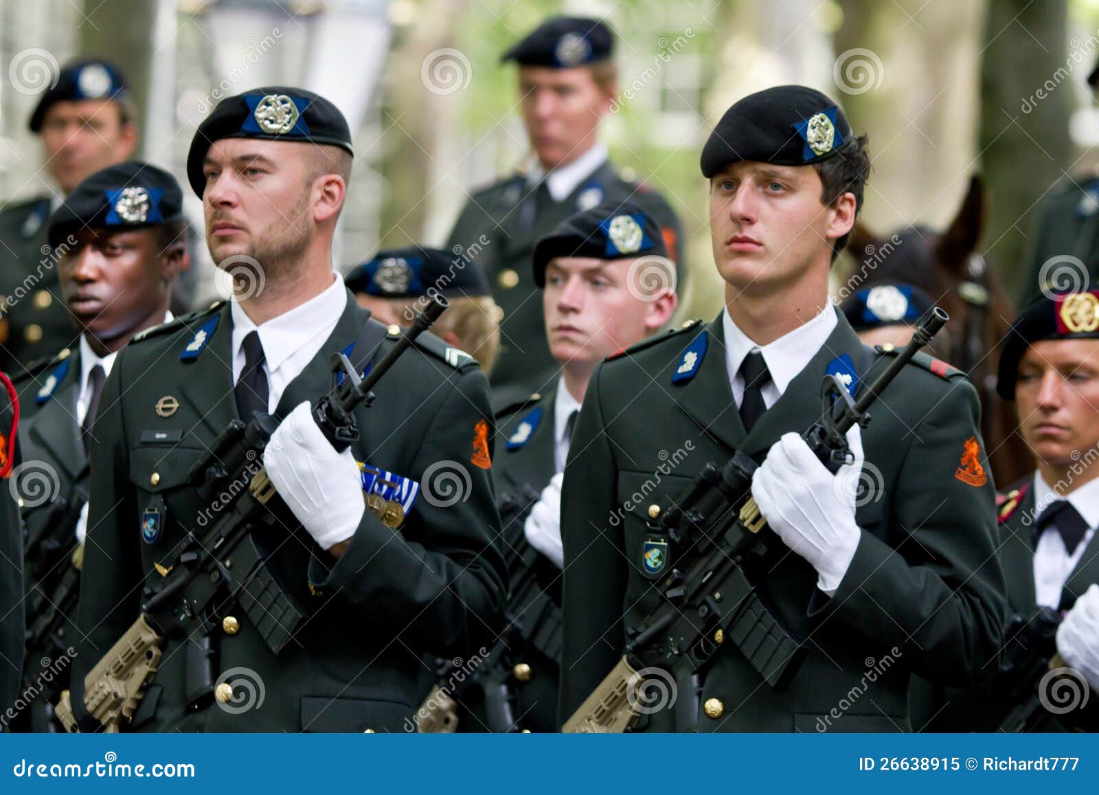 Military Ceremony - the Netherlands Editorial Image - Image of europe ...