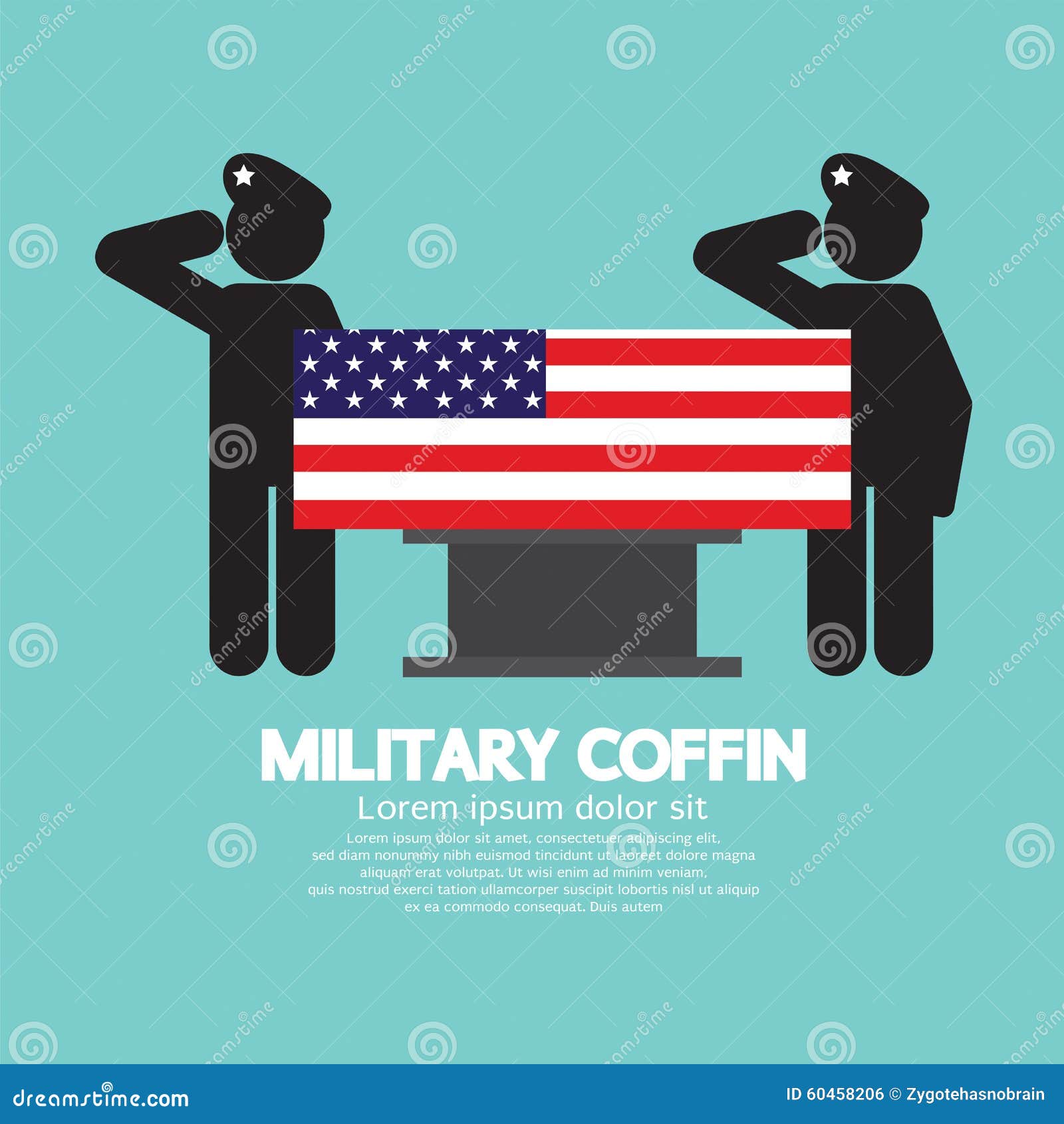 Man Coffin Funeral Burial Icon. Element Of Pictogram Death Illustration ...