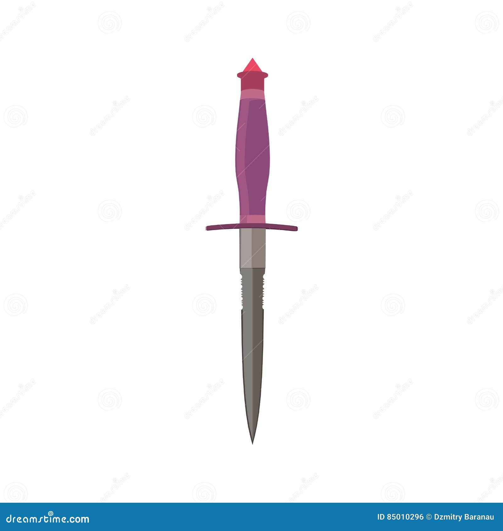 Military Combat Knife Hunting Vector. Stock Vector - Illustration of ...