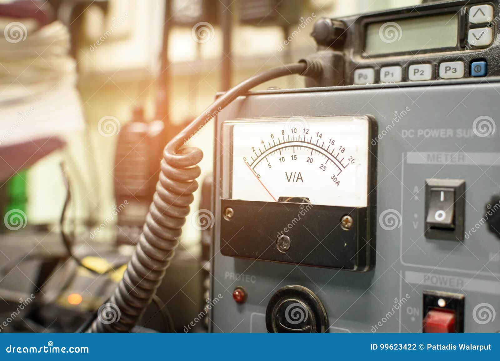 Military Communications Receiver Stock Photo - Image of radio, antique ...
