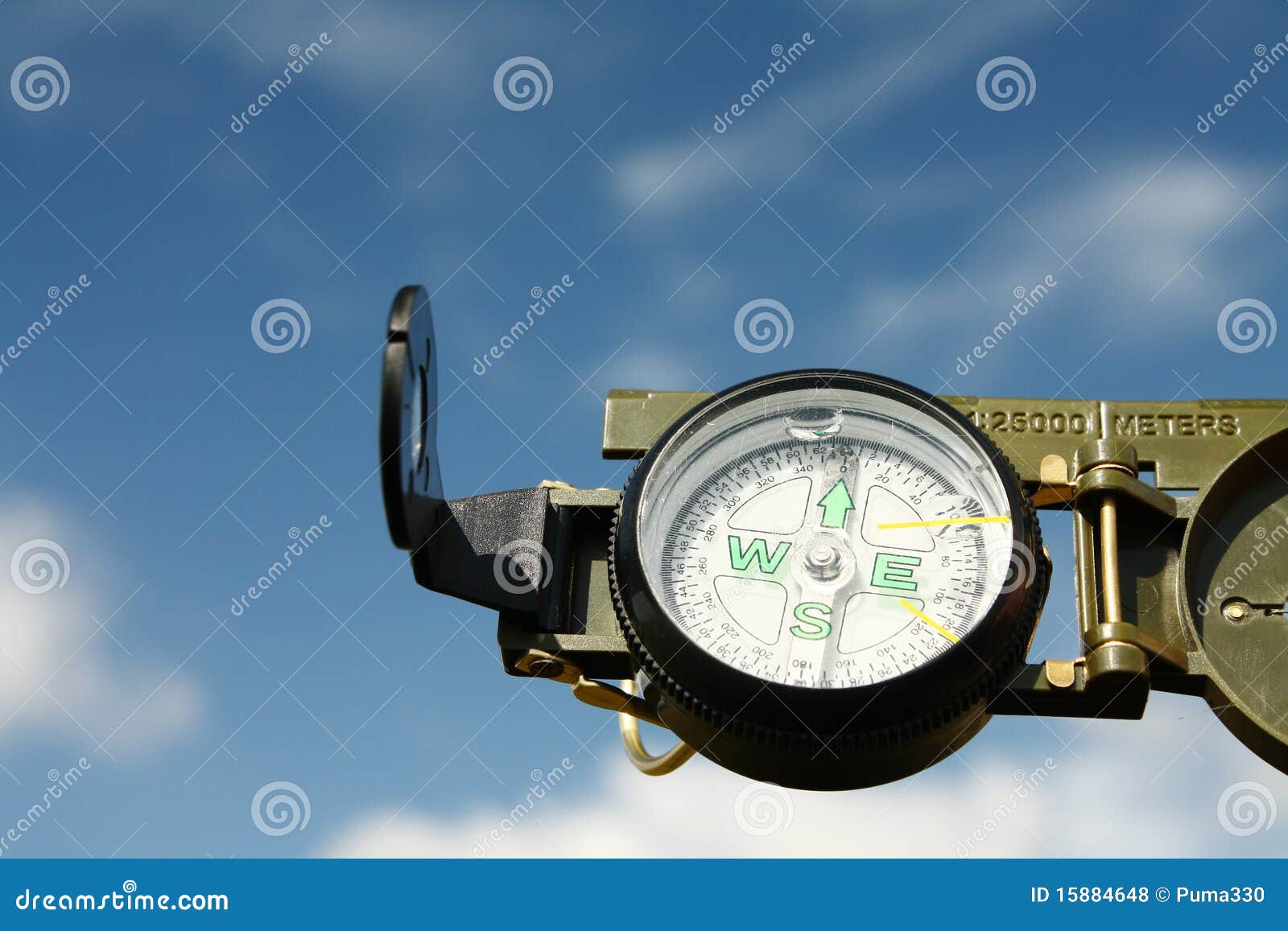 Military compass stock photo. Image of east, north, creative - 15884648