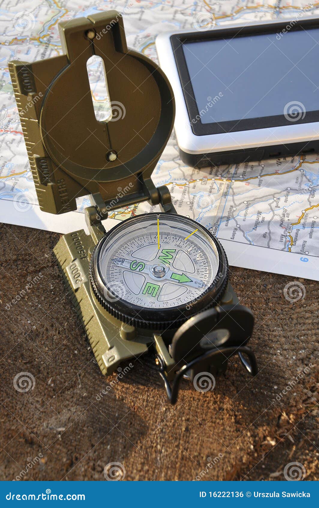 A Military Compass Stock Photography | CartoonDealer.com #8267378