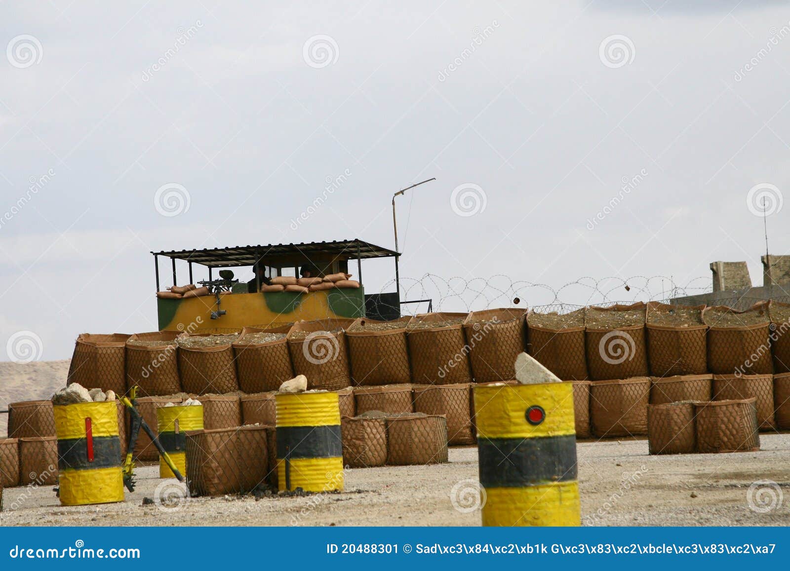 Military Control Point editorial photo. Image of check - 20488301