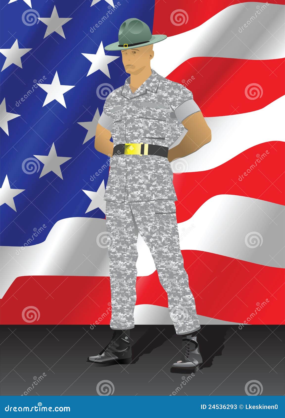 Drill Instructor Stock Illustrations – 232 Drill Instructor Stock ...