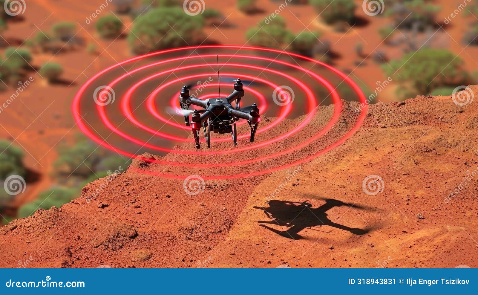 Military Drone Utilizing Neuron And Radar Technology In Strategic ...