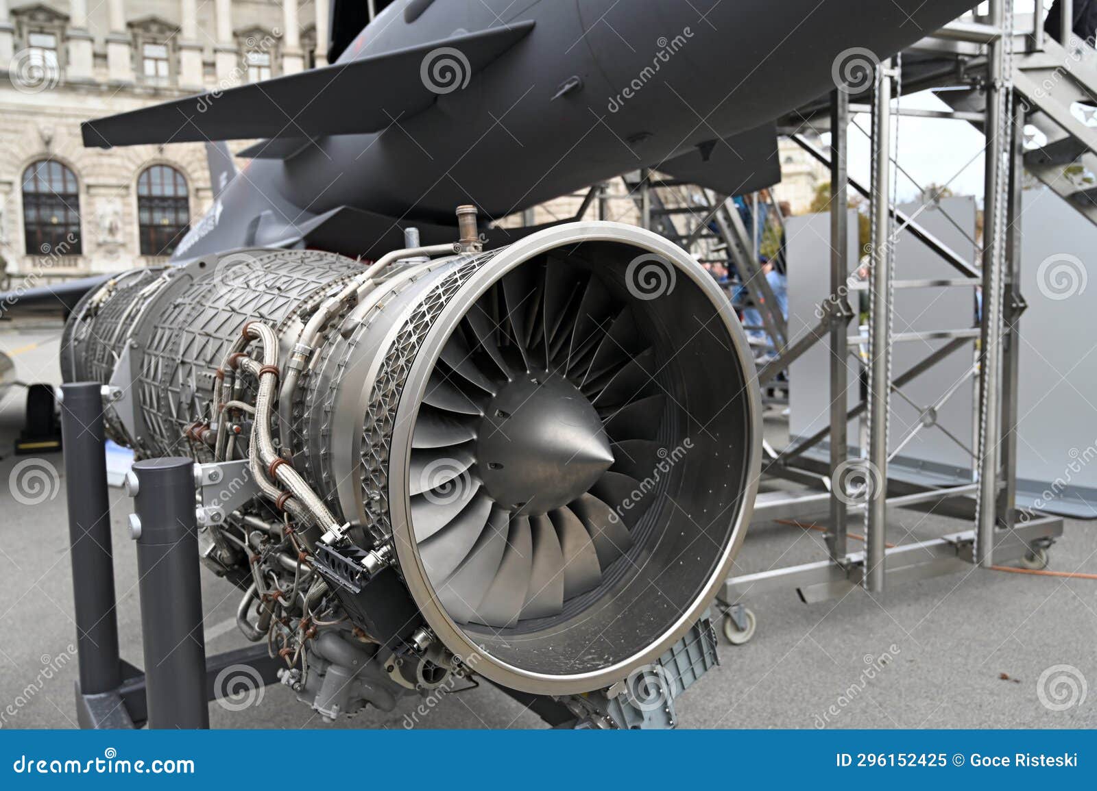 Military Fighter Airplane Engine Stock Image - Image of military, speed ...