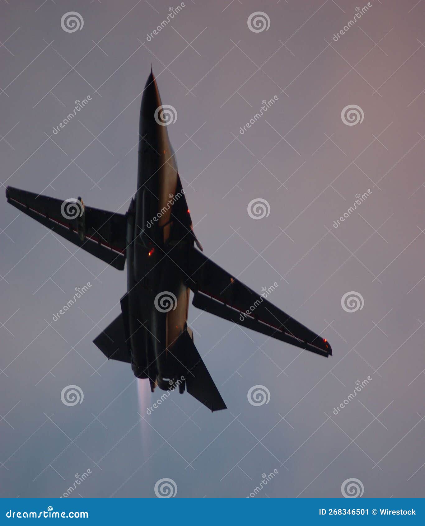 Military Fighter Jet Flying in the Sky Stock Image - Image of ...