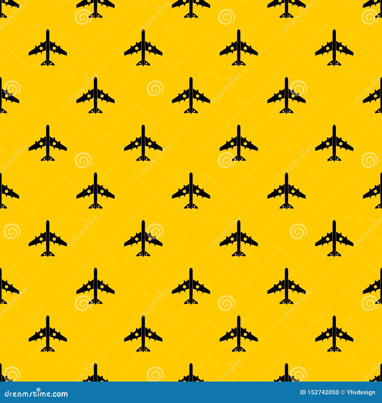 Military Fighter Plane Pattern Vector Stock Vector - Illustration of ...