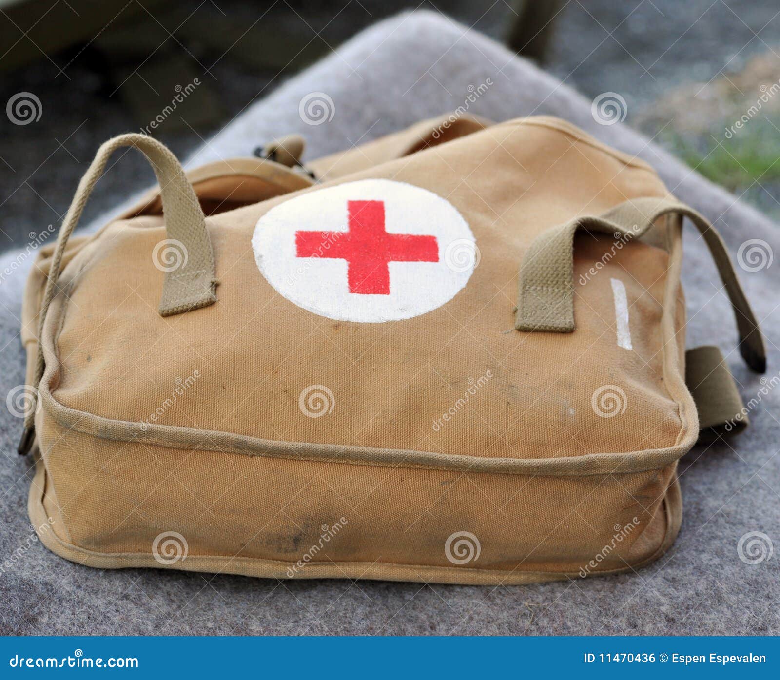 Military first aid kit stock photo. Image of wool, medical - 11470436