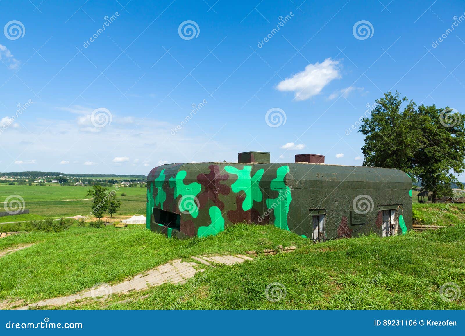 The military fortification stock photo. Image of park - 89231106