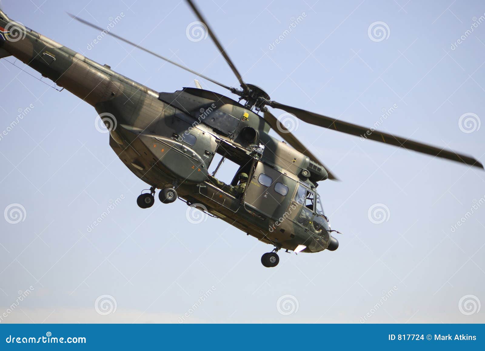 Military Helicopter stock photo. Image of camo, rotorcraft - 817724