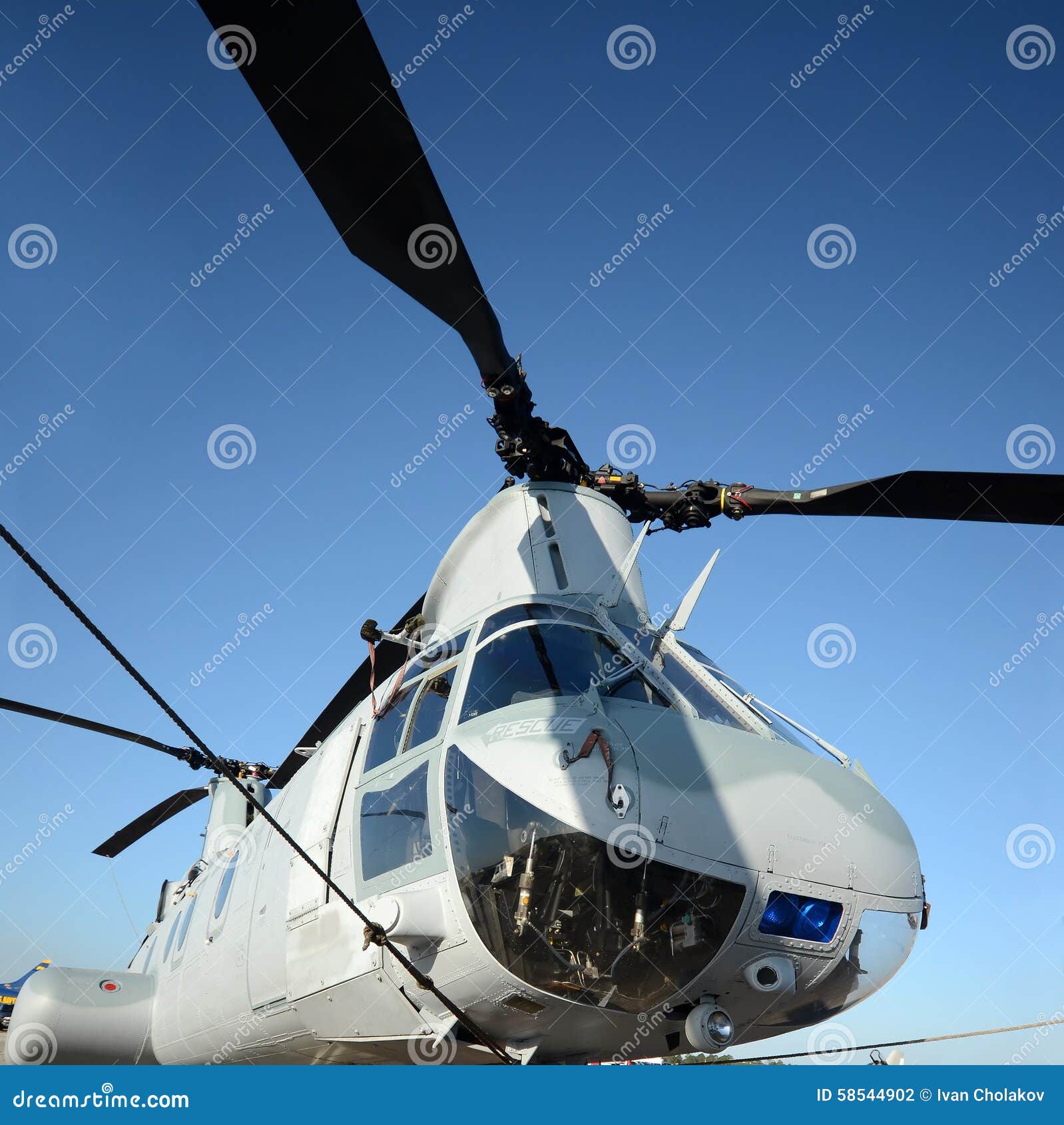 Military Helicopter Closeup View Stock Photo - Image of army, logistic ...