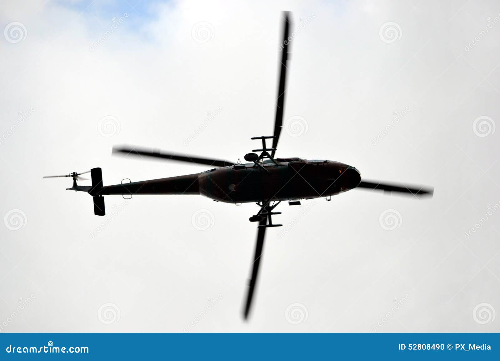 Military helicopter stock photo. Image of aviation, combat - 52808490