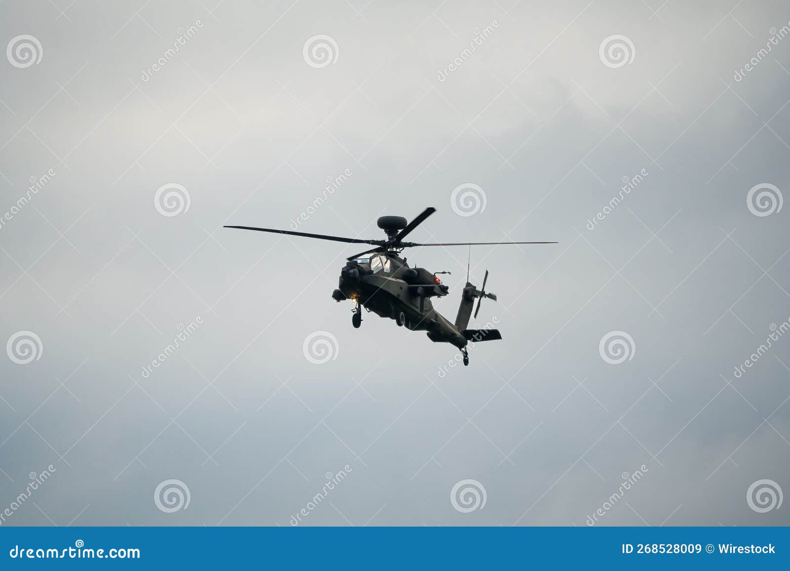 Military Helicopter Landing in Flight Editorial Stock Image - Image of ...
