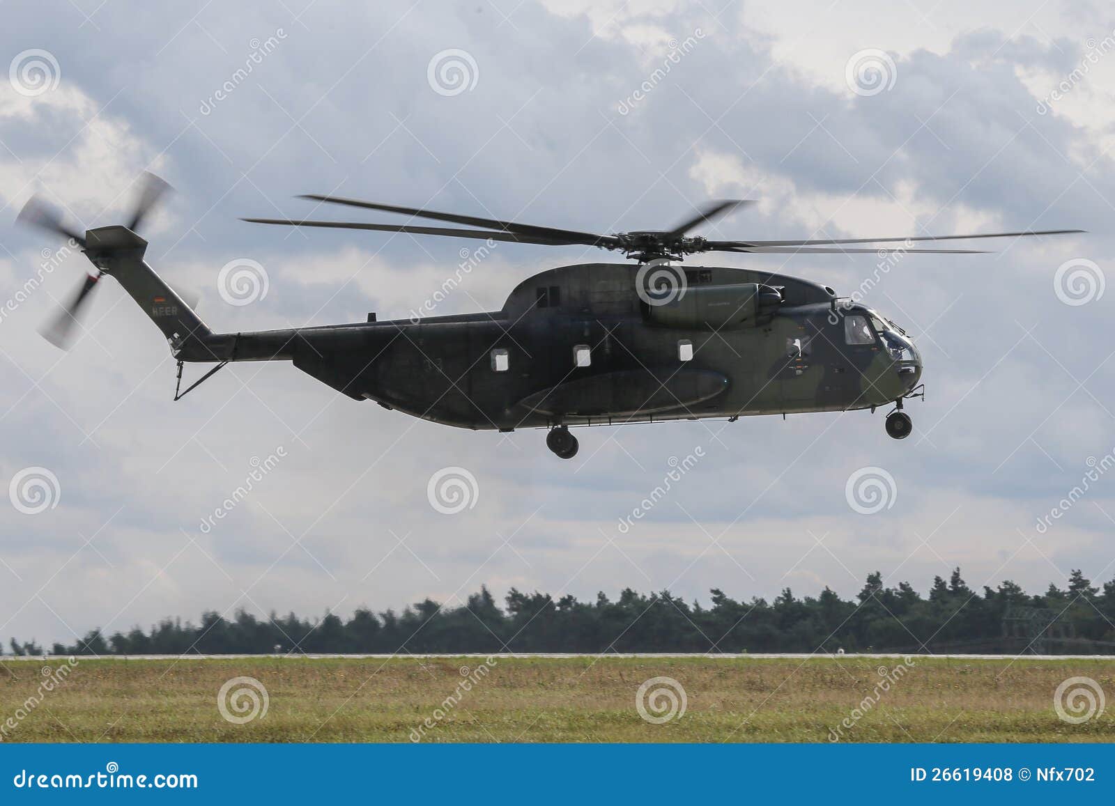 Military Helicopter Sikorsky CH-53 GA Editorial Stock Photo - Image of ...